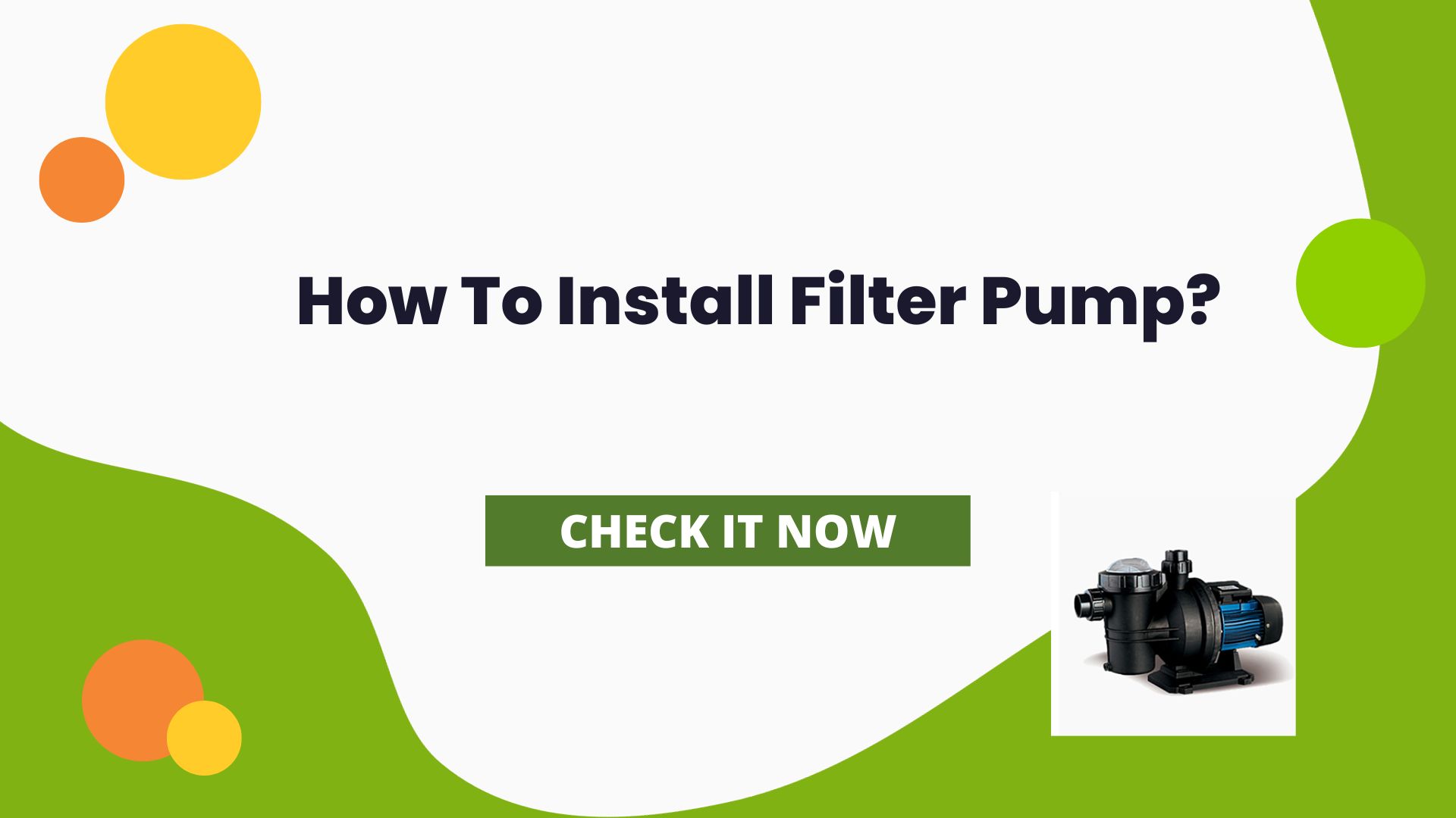 Filter Pumps Unveiled: Do You Need a Filter Pump For a Pool